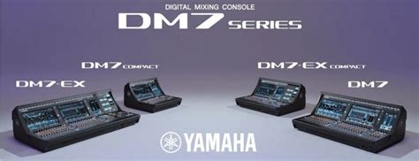 Just Announced Yamaha Dm7 Digital Mixer Console Wps