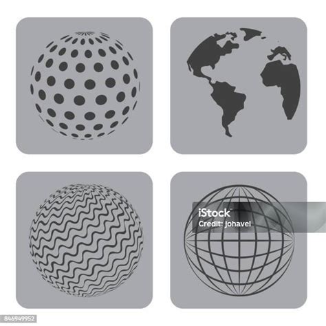 世界圖示向量圖形及更多世界地圖圖片 世界地圖 側影 全球性 Istock