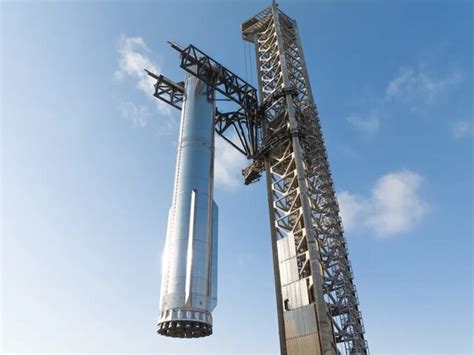 تصاویر تقویت‌کننده سوپر هوی در آستانه دهمین پرواز موشک استارشیپ ایسنا