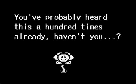 This Part Of Floweys Post Pacifist Dialogue Hits So Much Harder After