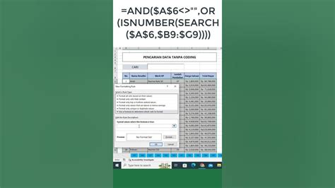 Trik Membuat Text Pencarian Tanpa Coding Di Excel Jagoexcel Exceltips