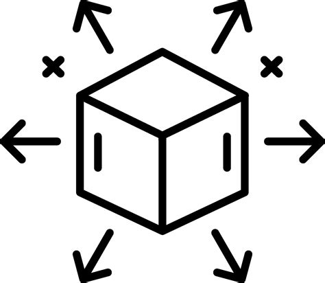 Distribution Line Icon Vector Art At Vecteezy