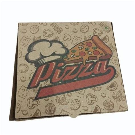 Single Phase 2 Ply Printed Pizza Corrugated Box At ₹ 6 Piece In