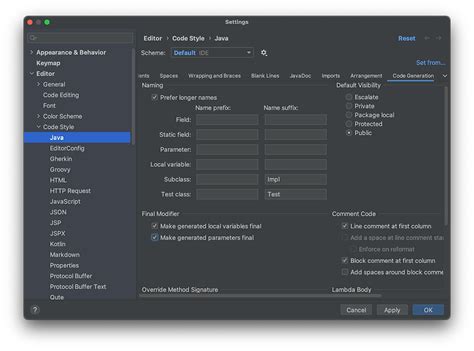 Intellij 생성된 지역변수 파라미터에 자동으로 Final 붙이도록 설정하기 — 깃짱코딩