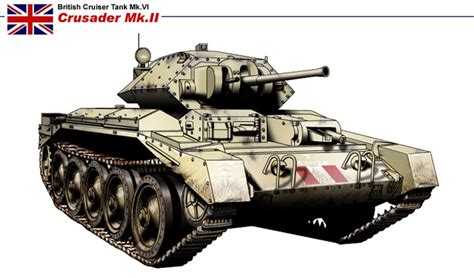 Cruiser Tank Mkvi Crusader Mkii