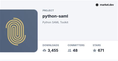 Python Saml Ecosystem Directory Marketdev