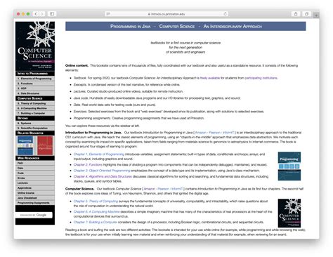 Computer Science Course Robert Sedgewick
