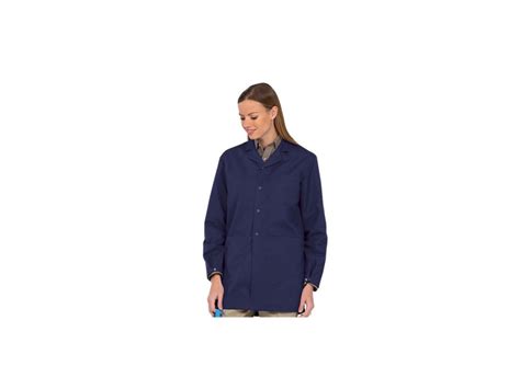 Worklon 3432 M Esd Lab Jacket Microstat 34 Length Unisex Royal