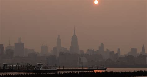 Photos Extreme Canadian Wildfire Smoke Shrouds Parts Of Us