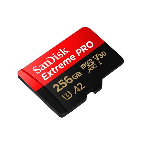 Карта памяти SanDisk Extreme PRO 256 ГБ - купить с доставкой по ...