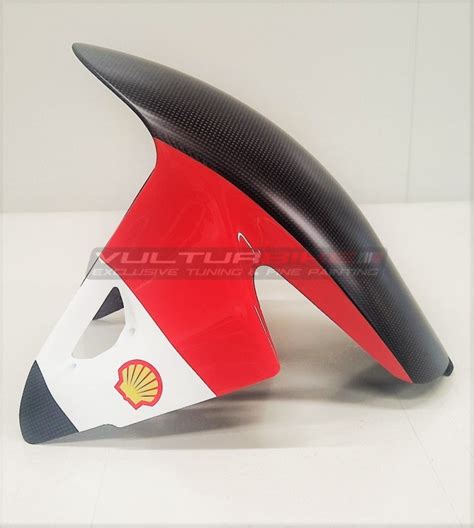 GUARDABARROS DELANTERO DE CARBONO PERSONALIZADO DUCATI PANIGALE