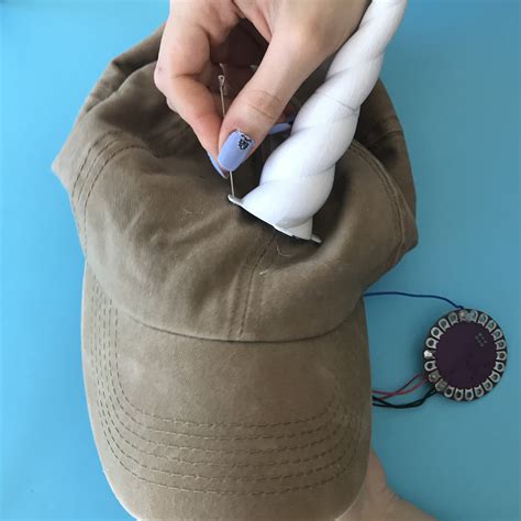 Unicorn Horn With Neopixel Leds And Arduino Lilypad Arduino Maker Pro