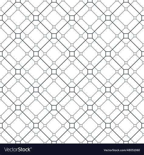 Cross Lined Seamless Minimalistic Pattern Minimal Vector Image