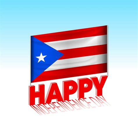 Puerto Rico Independence Day Simple Puerto Rico Flag And Billboard In