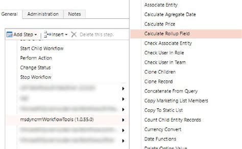Force Rollup Field Calculation Dynamics Tool Box