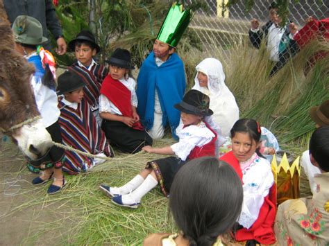 Trabajo Infantil Indígena FESTEJO NAVIDEÑO EN LAS ESCUELAS DE LAS COMUNIDADES DE COTOPAXI