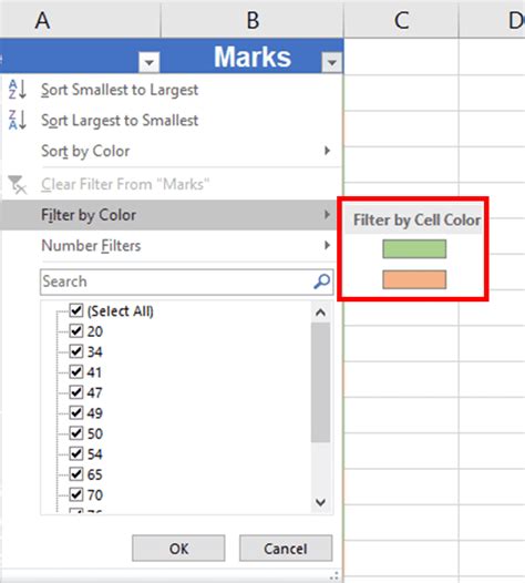 How To Filter By Color In Excel Easy Ways