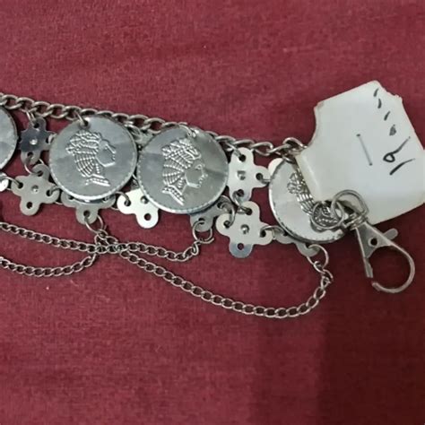 کمدا قیمت و خرید کمر فلزی رقص عربی رنگ نقره ای