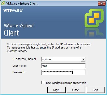 Vmware Vsphere Remote Access Via Ssh Tunnel Thinking Bits