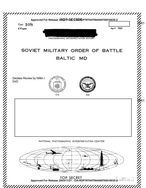 Soviet Military Order Of Battle Baltic Md Documentcloud