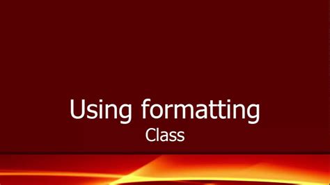 Formatting A Worksheet In Excel Youtube