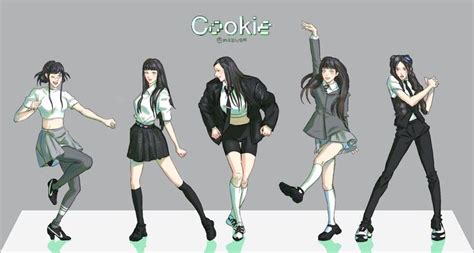 Pin By Malak On Newjeans Fanart In 2022 90 Anime Kpop Fanart Fan Art