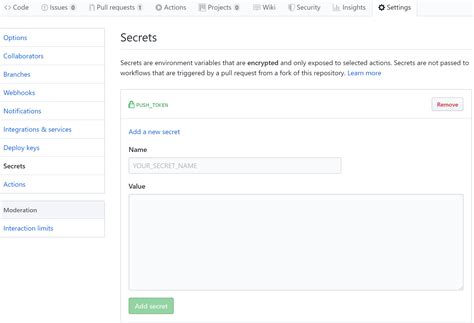 Pushing To A Repository In Github Actions