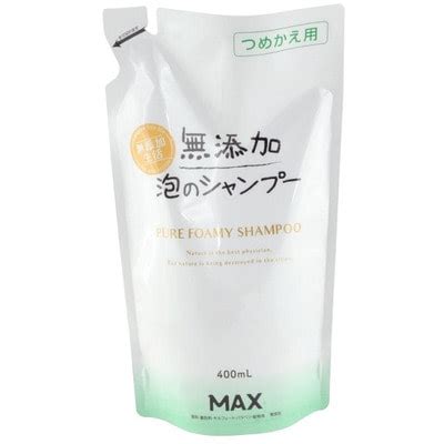 Шампунь для волос MAX Pure Foamy Shampoo пенящийся натуральный для ...