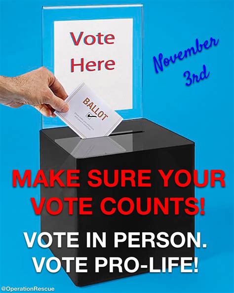 Make Sure Your Vote Counts