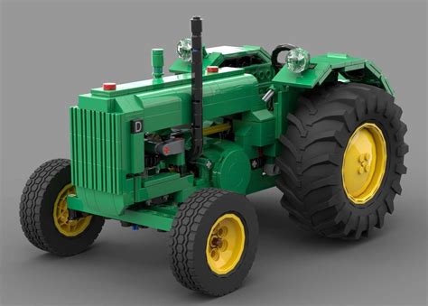 Lego Moc John Deere Model D Ls By Technicmodlr Rebrickable Build