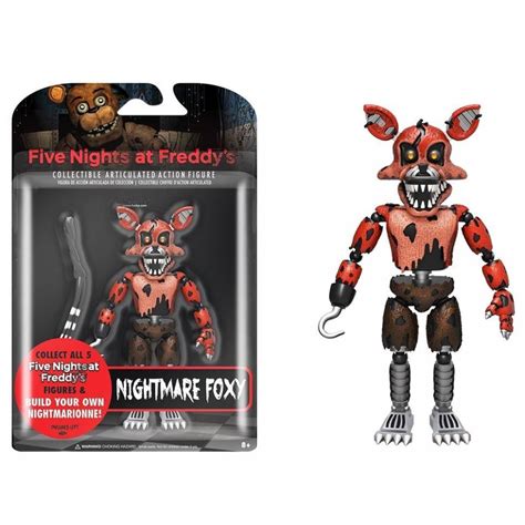 Фигурка аниматроник Кошмарный Фокси фнаф из серии Five Nights At Freddys купить с доставкой