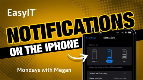 How To Change Notification Settings On The IPhone