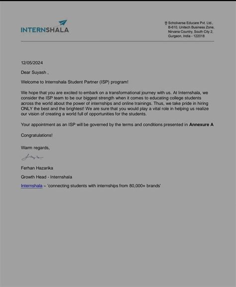 Suyash Agarwal On Linkedin Internshala Internshala