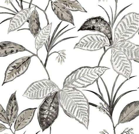 Nextwall Boho Floral Graystone