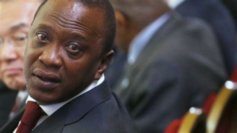 Kenya Leader Uhuru Kenyattas Icc Trial Shelved Bbc News