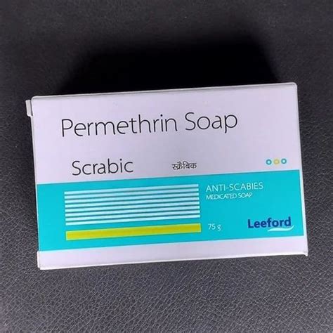 Permethrin Anti Scabies Scrabic Soap At ₹ 50piece Medicated Soap In