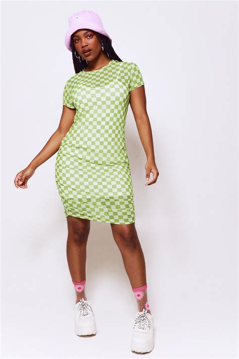 Mesh Bodycon Dress