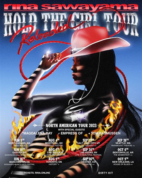 Rina Sawayama Announces North American Hold The Girl Reloaded Tour