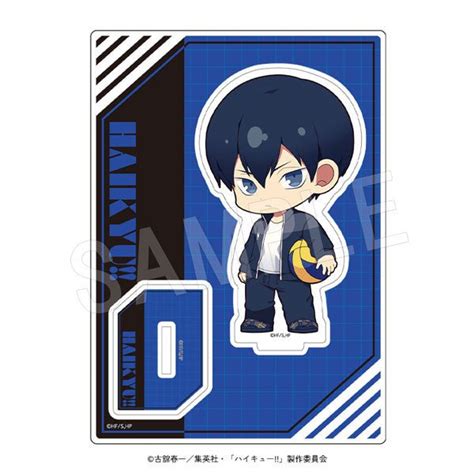 [haikyuu ] Jf2025 Chibi Acrylic Stand Tobio Kageyama Otaku Collectives