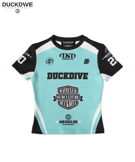 덕다이브 오프로드 슬림 티셔츠 민트 위시버킷