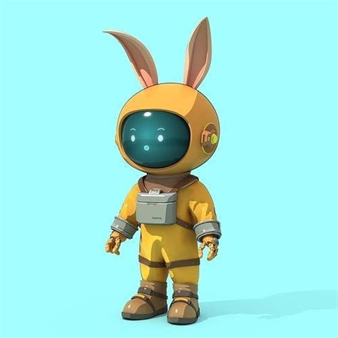 Bunny Collection 831 3d Model Cgtrader