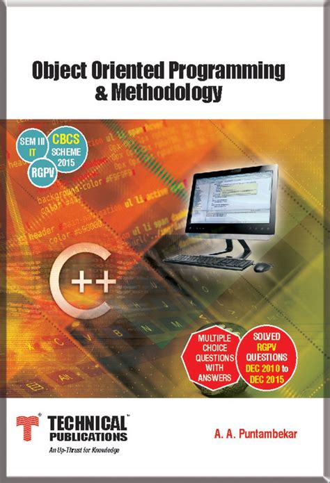 Object Oriented Programming Methodology For RGPV Sem III IT CBCS Scheme Amazon In