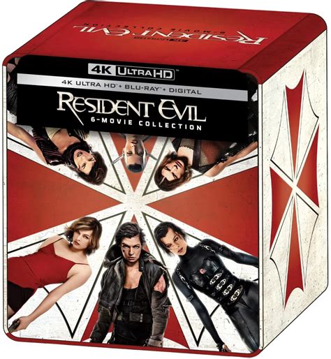 Resident Evil Films Get a 4K SteelBook Collection
