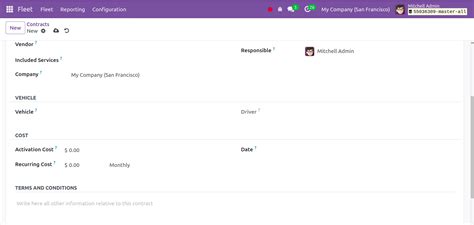 Fleet Odoo 17 Community Book