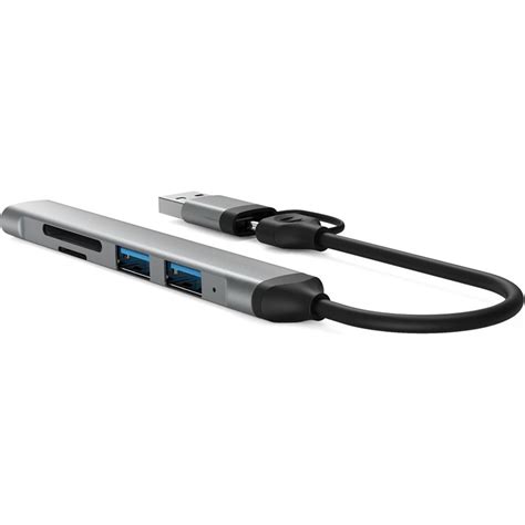 Global 5in1 Usba Ve Type C To Usba 3 01 Tf Sd Çoklayıcı Fiyatı