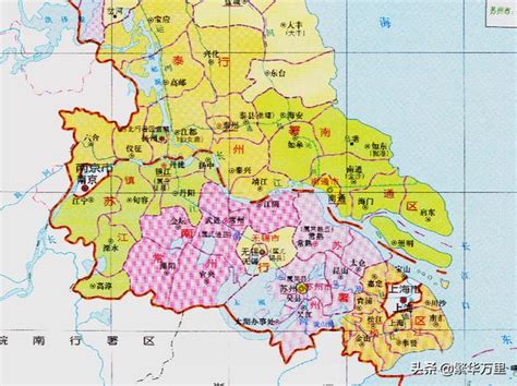江蘇省的區劃變動，全省60多個縣，為何劃分為2大行署區？ 每日頭條