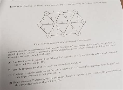 Solved Exercise 3 ﻿consider The Directed Graph Shown In
