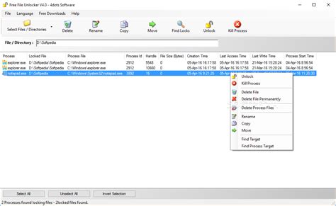 Free File Unlocker Download Free Windows 516 Softpedia