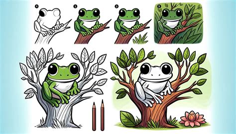 How To Draw Tree Frog Trying Drawing How To Draw Tree Frog Trying Drawing