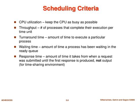 Ppt Chapter 5 Cpu Scheduling Powerpoint Presentation Free Download